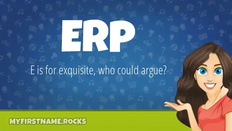 Erp First Name Personality & Popularity Erp First Name Personality & Popularity